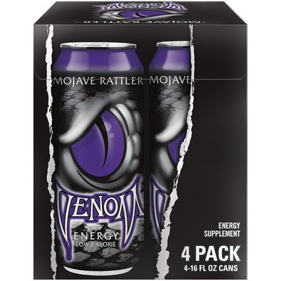 Venom Energy Energy Supplement, Mojave Rattler (16 fl oz) Delivery or ...