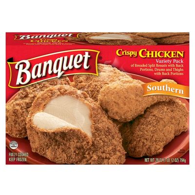 Banquet Southern Fried Chicken (28 oz) - Instacart