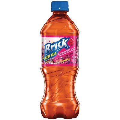 Lipton Brisk Raspberry Iced Tea (20 fl oz) - Instacart