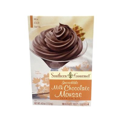 Southern Gourmet Mousse Mix, Premium, Incredible Milk Chocolate (4 oz ...