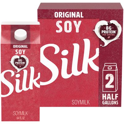 Silk Original Soy Milk (64 fl oz) - Instacart