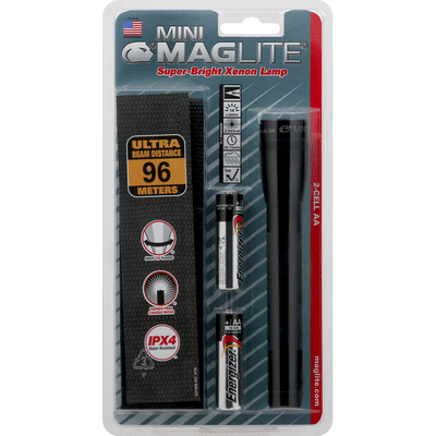Maglite Flashlight, Mini, Super-Bright Xenon Lamp (1 each) - Instacart