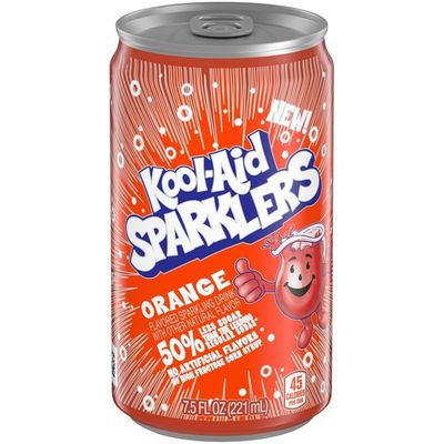Kool-Aid Sparklers Orange Flavored Sparkling Drink (7.5 fl oz) - Instacart