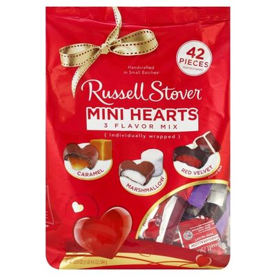 Russell Stover Mini Hearts, 3 Flavor Mix (42 oz) Delivery or Pickup ...