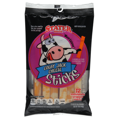 Stater Bros. Markets Cheese Sticks, Colby Jack Cheese (10 oz) - Instacart