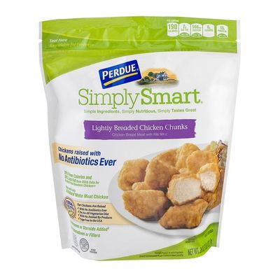 Perdue Simply Smart Lightly Breaded Chicken Chunks (20 oz) - Instacart