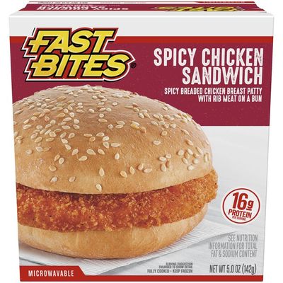 Fast Bites Sandwich, Spicy Chicken (5 oz) - Instacart