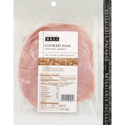 Publix Deli Cooked Ham (12 oz) - Instacart