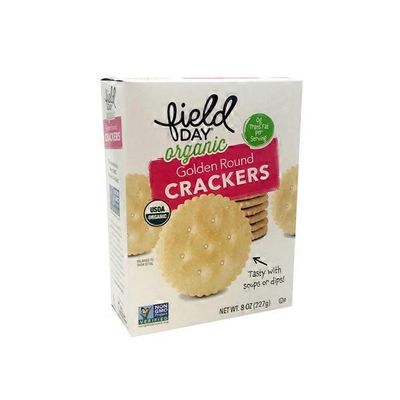 Field Day Organic Golden Round Crackers (8 oz) - Instacart