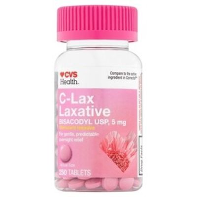 CVS Health C-Lax Laxative, 5 mg, Tablets (250 each) - Instacart