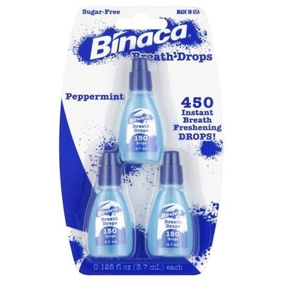 Binaca Breath Drops, Peppermint (0.125 oz) - Instacart