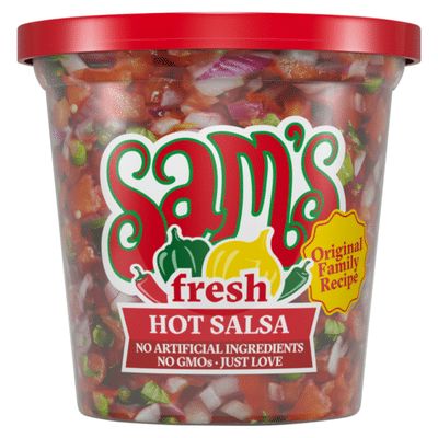 Sam's Fresh Salsa Hot Salsa (16 oz) - Instacart