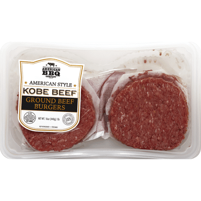 American BBQ Company Kobe Ground Beef Patties (16 oz) Delivery or ...