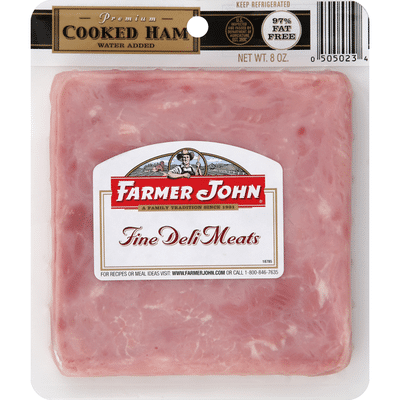 Farmer John Fine Deli Meats, Cooked Ham (8 oz) - Instacart