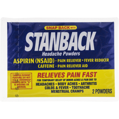 Stanback Headache Powders (2 ct) - Instacart