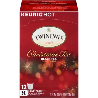 Twinings Christmas Tea Premium Black Tea K-Cup Pods (0.11 oz) - Instacart