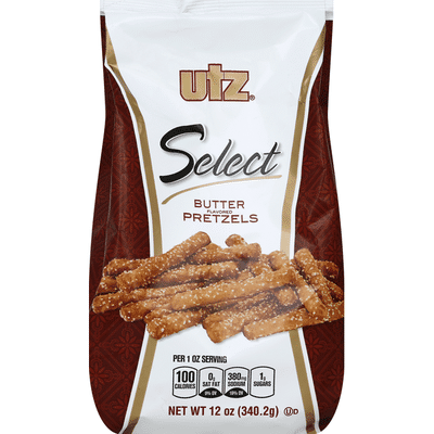 Utz Select Butter Pretzels (12 oz) - Instacart