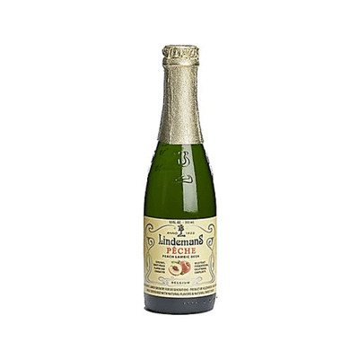 Lambic Lindeman's Peche Belgian Peach Beer (12 fl oz) - Instacart