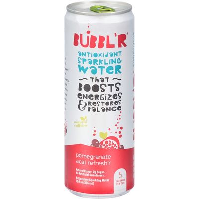 Bubbl'r Pomegranate Acai Refresh'r Antioxidant Sparkling Water (12 fl oz) - Instacart