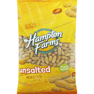 Hampton Farms Peanuts, Unsalted, Roasted (5 lb) - Instacart