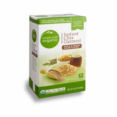 Simple Truth Organic Instant Oatmeal Original Flavor (1.48 oz) - Instacart