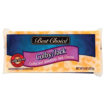 Best Choice Colby Jack Cheese Chunk (8 oz) - Instacart
