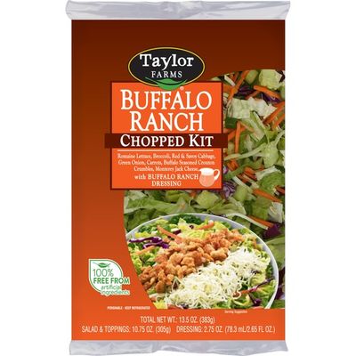 Taylor Farms Buffalo Ranch Chopped Salad Kit (13.5 oz bag) - Instacart