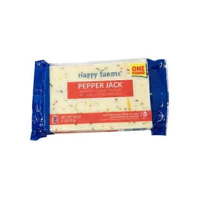 Happy Farms Pepper Jack Cheese Block (16 oz) - Instacart