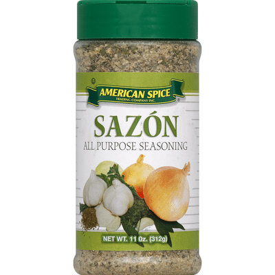 American Spice Trading Company Seasoning, All Purpose, Sazon (11 oz ...