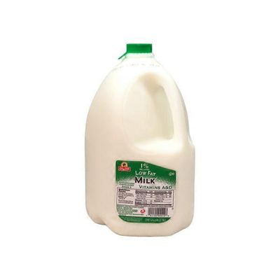 ShopRite Milk, Lowfat,1% Milkfat (1 gal) - Instacart