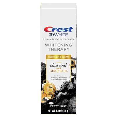 Crest Charcoal Toothpaste, Charcoal With Ginger Oil (4.1 oz) - Instacart