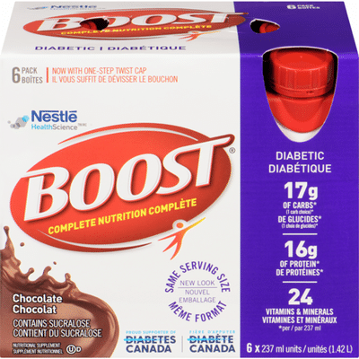 Boost Diabetic Chocolate Complete Nutritional Drink (1422 ml) - Instacart