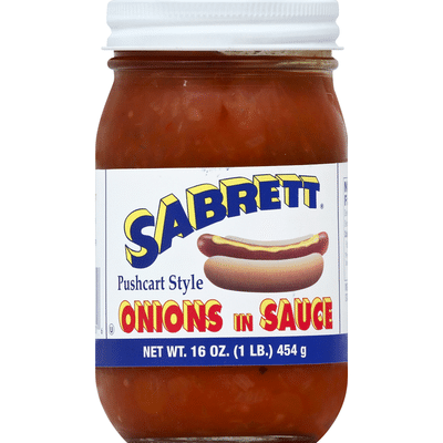 Sabrett Onions, in Sauce, Pushcart Style (16 oz) - Instacart