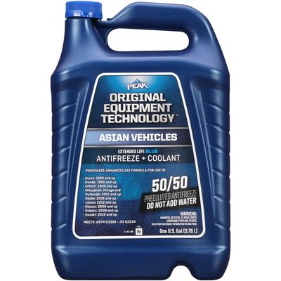 Peak Original Equipment Technology Extended Life Blue 50/50 Prediluted ...