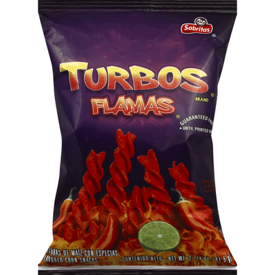 Sabritas Turbos Flamas 99 Cent Corn Snacks (2.875 oz) - Instacart