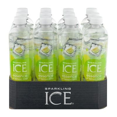 Sparkling ICE Essence of Lemon Lime Sparkling Water (17 fl oz) - Instacart