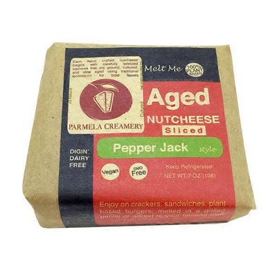 Parmela Creamery Sliced Pepper Jack Nut Cheese (7 oz) - Instacart