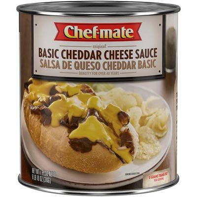 Chefmate Basic Cheddar Cheese Sauce (6.62 lb) - Instacart