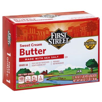 First Street Salted Butter Grade AA (16 oz) - Instacart