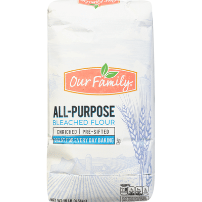 Our Family All-Purpose Flour, Bleached (10 lb) - Instacart