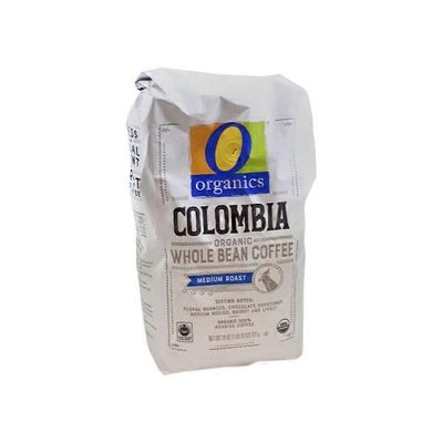 O Organics Colombia Medium Roast Organic 100% Arabica Whole Bean Coffee ...