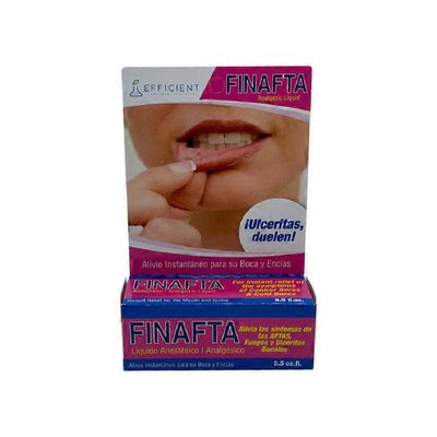 Efficient Finafta Ethyl Alcohol, Salicylic Acid, Benzocaine Anesthetic ...