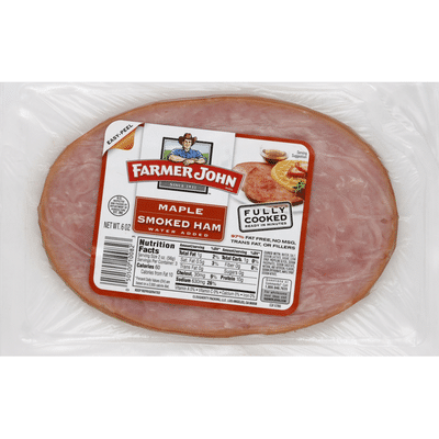 Farmer John Smoked Ham, Maple (6 oz) - Instacart