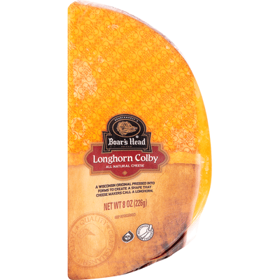 Boar's Head Longhorn Colby Cheese (8 oz) - Instacart