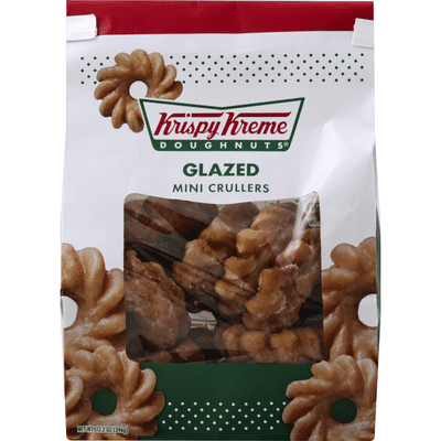 Krispy Kreme Crullers, Glazed, Mini (12.2 oz) Delivery or Pickup Near ...