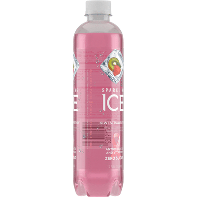 Sparkling Ice Sparkling Water, Zero Sugar, Kiwi Strawberry (17 fl oz) - Instacart