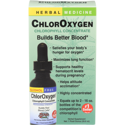 Chloroxygen Chlorophyll Concentrate (1 fl oz) - Instacart