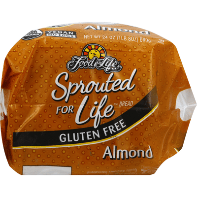 Food for Life Bread, Gluten Free, Almond (24 oz) - Instacart