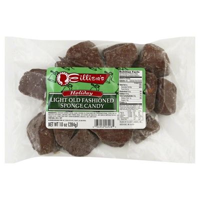 Eilliens Sponge Candy, Light, Old Fashioned (10 oz) - Instacart