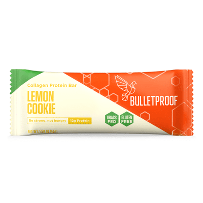Bulletproof Protein Bar, Collagen, Lemon Cookie (1.59 oz) - Instacart